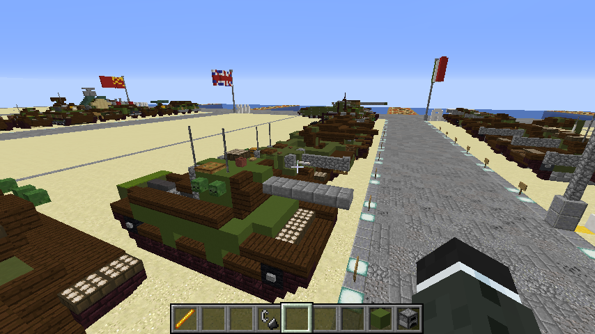 Matilda II - Great Britain Minecraft Map