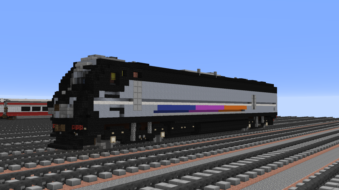 NJ Transit PL42AC Minecraft Map