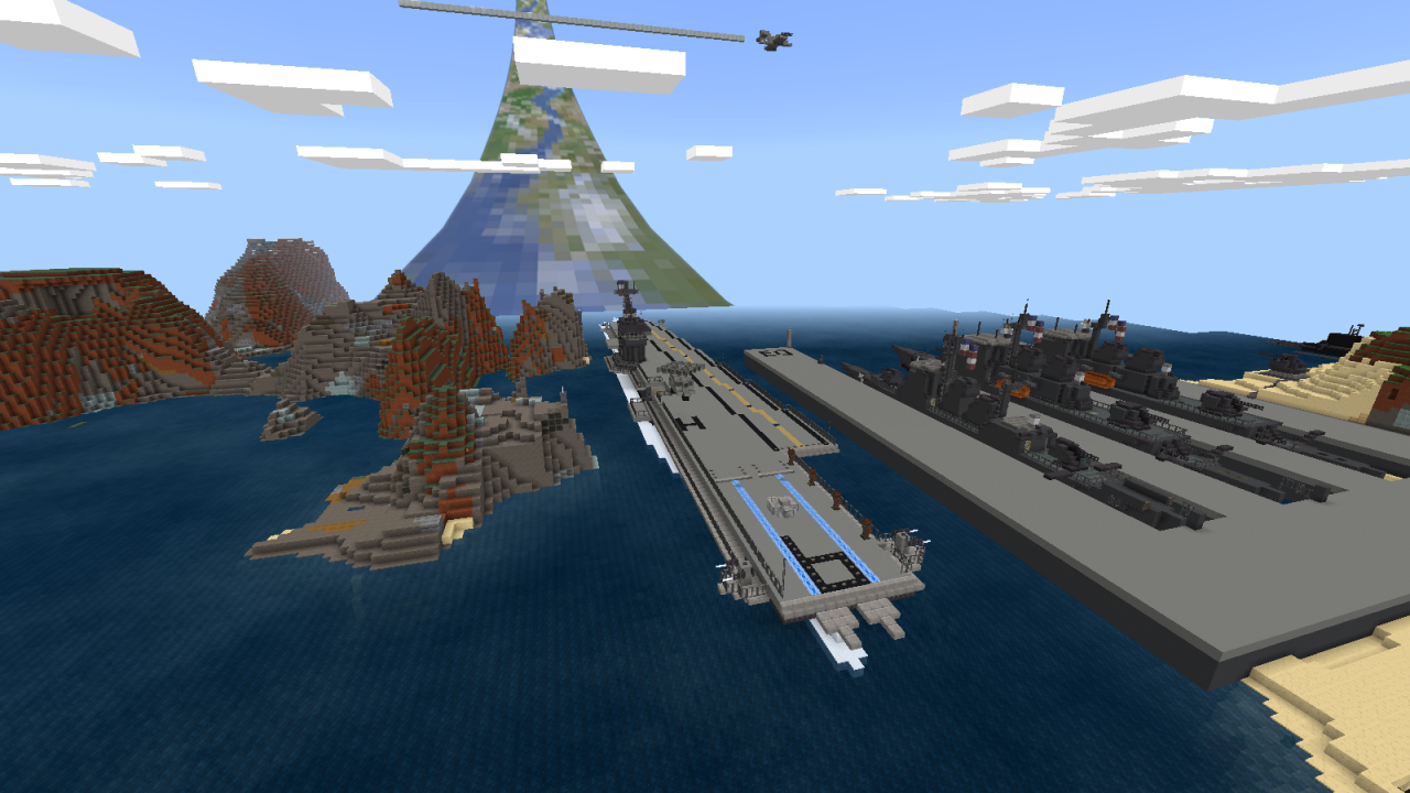Military base Minecraft Map