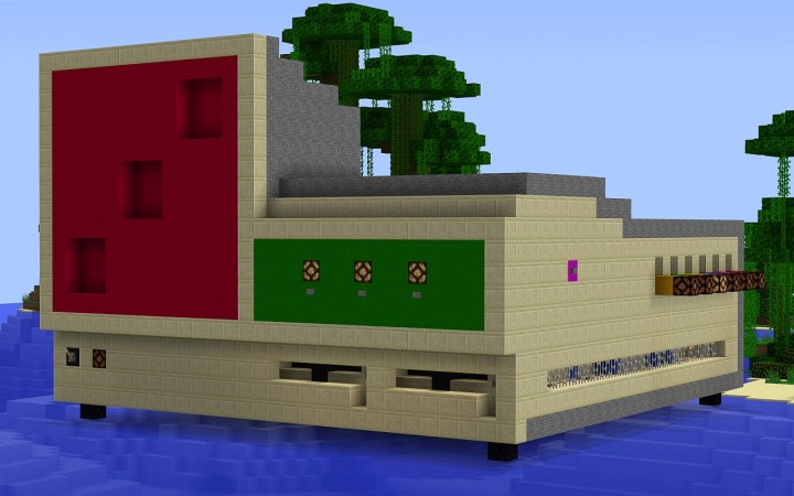 My most beautiful tech housing what I've ever done Minecraft Map