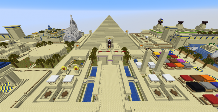 Pyramid Temple of Ra Minecraft Map