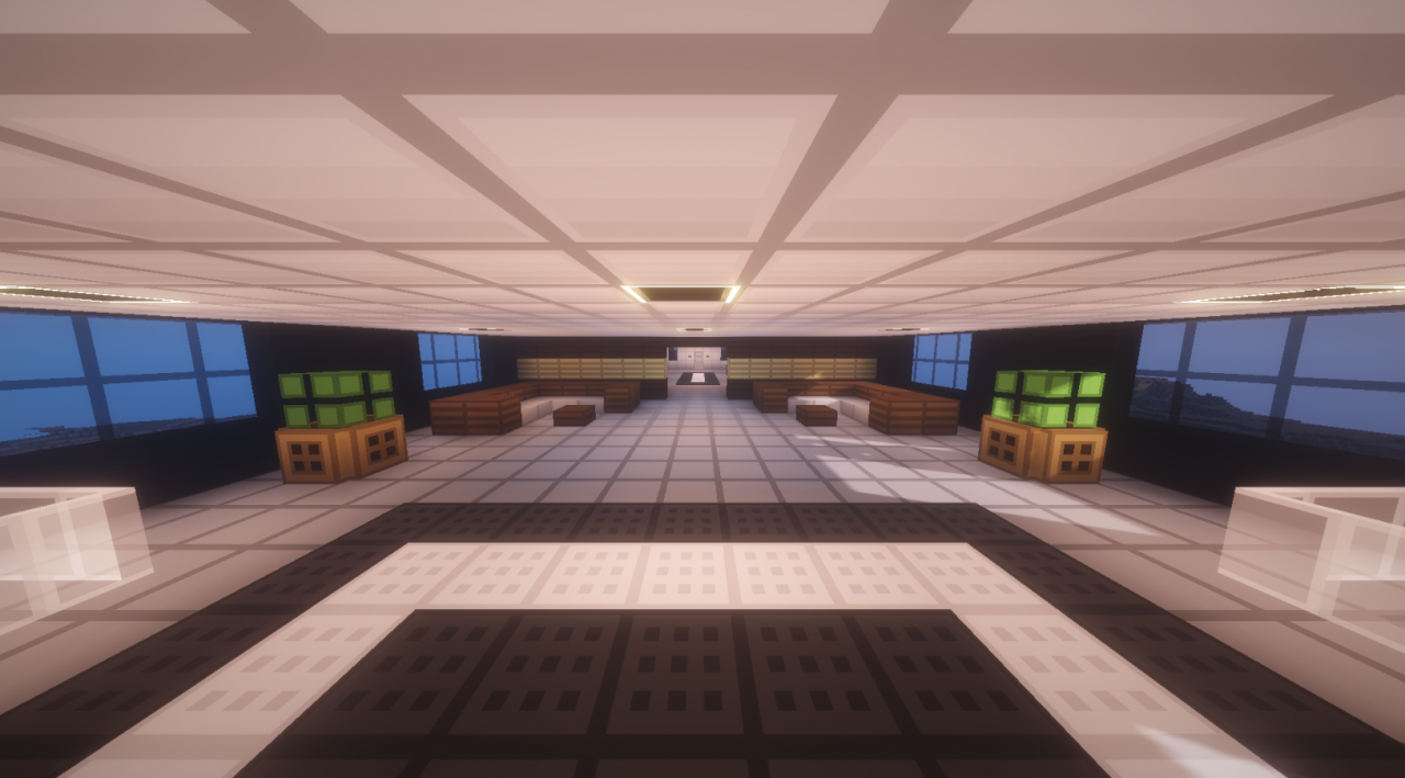 Research Ship w/ Survival Base Minecraft Map