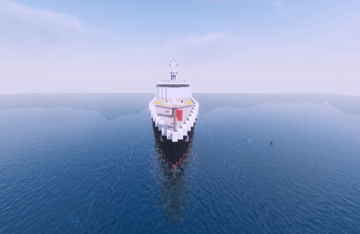 Research Ship w/ Survival Base Minecraft Map