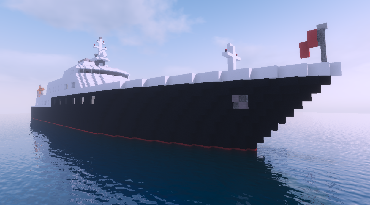 Research Ship w/ Survival Base Minecraft Map