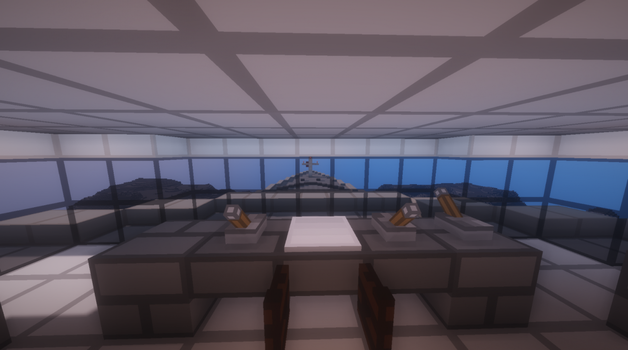 Research Ship w/ Survival Base Minecraft Map