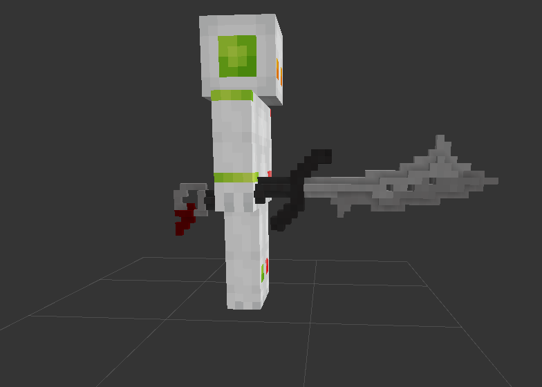 Custom 3D Scimitar Model Minecraft Texture Pack
