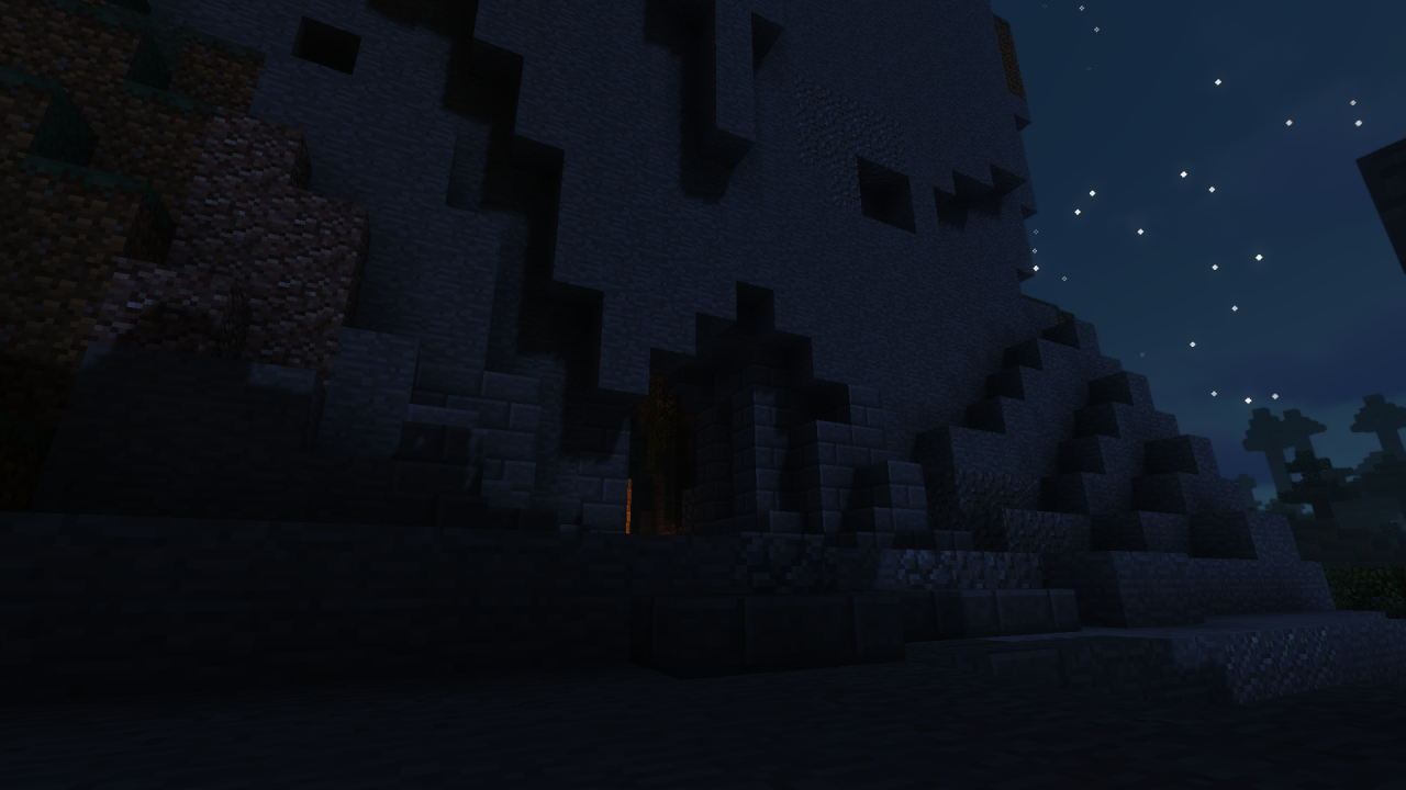 Cave Enchanting Room Minecraft Map