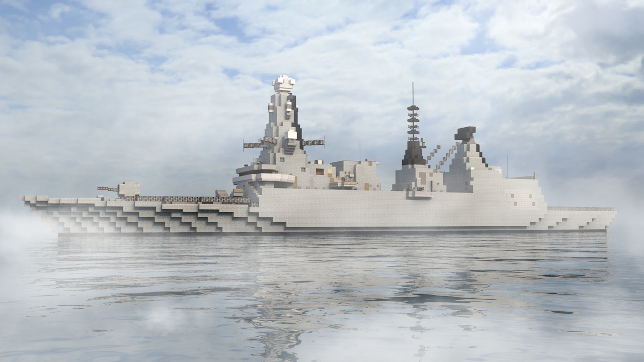 Type 45 Destroyer | 1:1 Minecraft Map