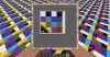 8 Colours display map. 64x64 pixels Minecraft Map