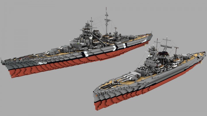 KMS Graf Spee 1:1 Scale Minecraft Map