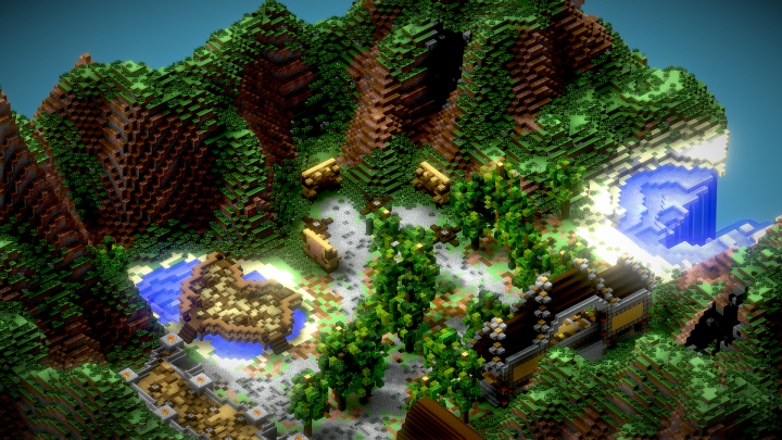 Medieval islands spawn Minecraft Map