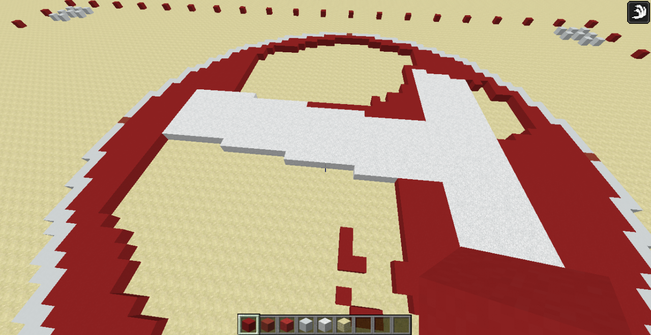 Destroy T-Series Logo in Minecraft Minecraft Map