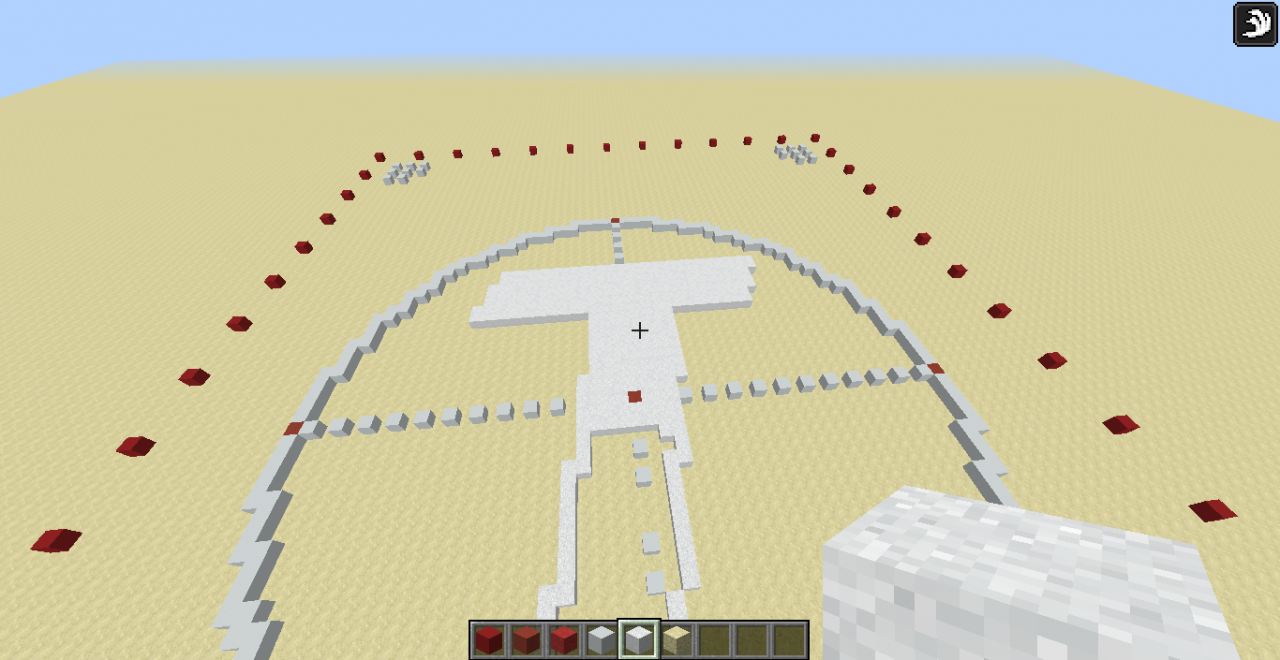 Destroy T-Series Logo in Minecraft Minecraft Map