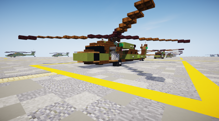 Sikorsky UH-60 Black Hawk Minecraft Map