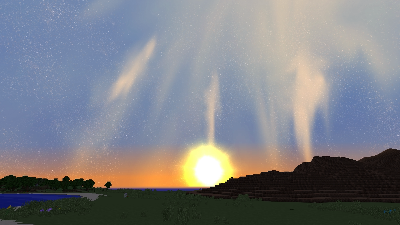 STINGRAY'S AURORA BOREALIS - Custom Sky Minecraft Texture Pack