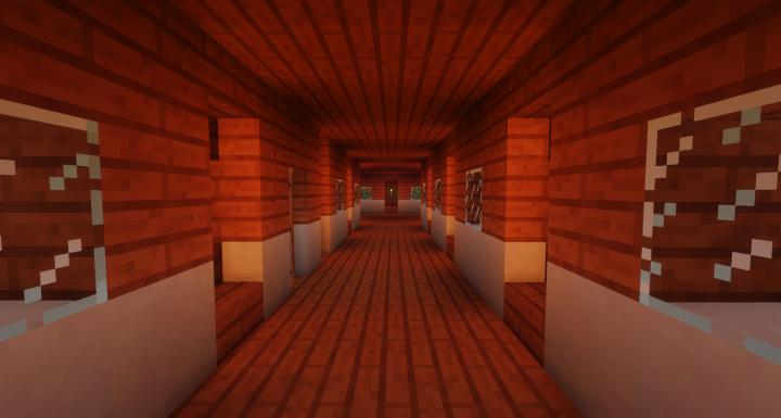 Orange Desing Medieval Buildings Minecraft Map