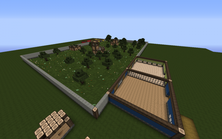 Blue Vs Red(With Allies) Minecraft Map