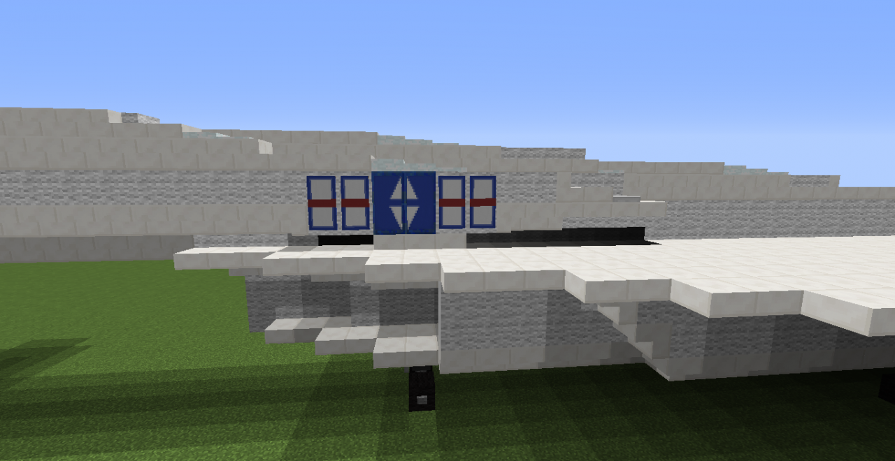 North American XB-70 Valkyrie 1.5:1 Minecraft Map