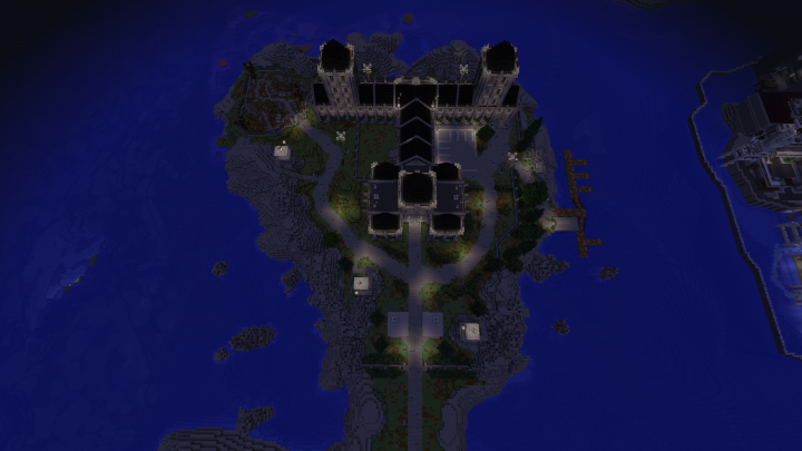 Arkham Asylum by The4BDmaster Minecraft Map