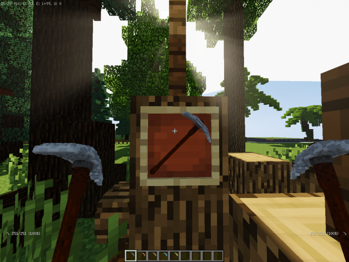 3d pickaxe 2.0 Minecraft Texture Pack