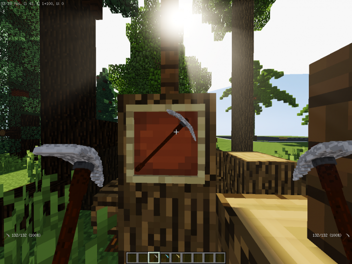 3d pickaxe 2.0 Minecraft Texture Pack