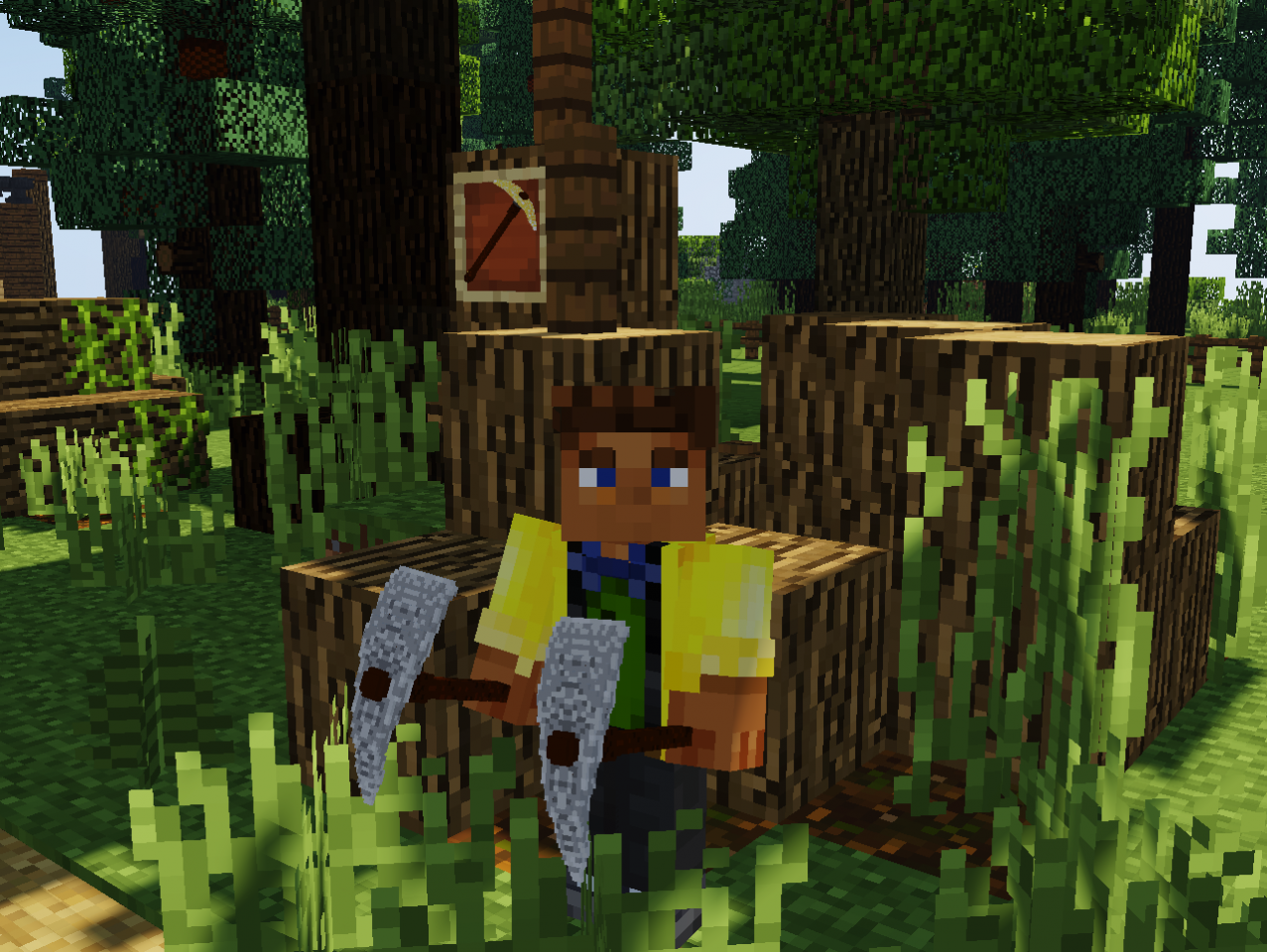 3d pickaxe 2.0 Minecraft Texture Pack