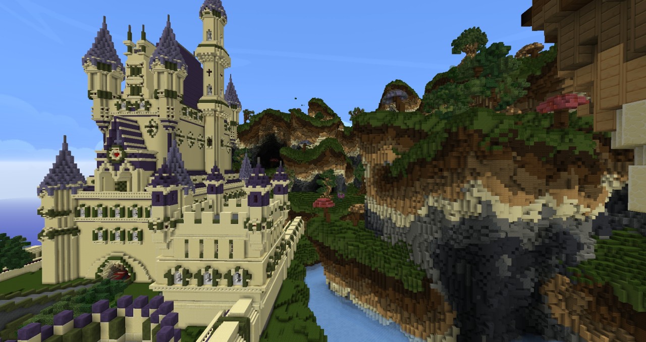 Build competition spawn Minecraft Map