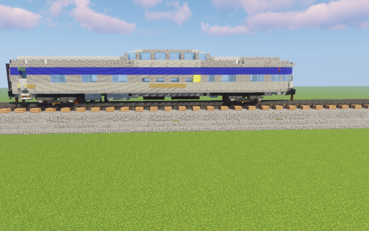 VIA Rail Canada Budd Park series Dome-lounge car Minecraft Map