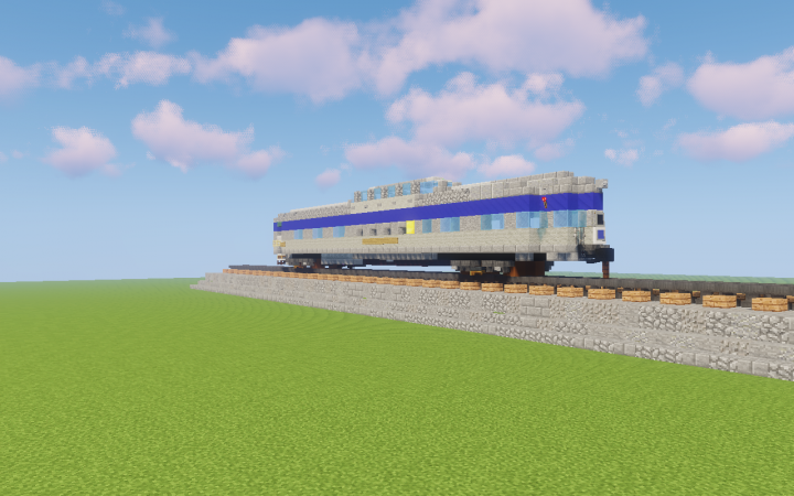 VIA Rail Canada Budd Park series Dome-lounge car Minecraft Map