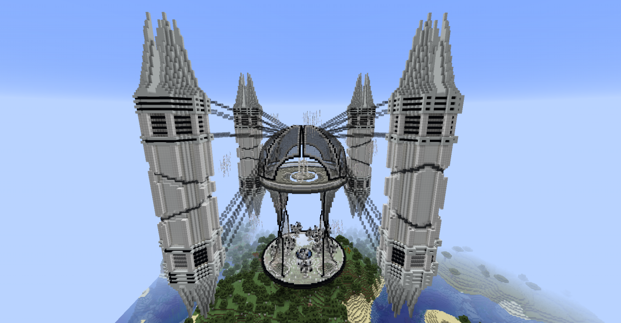 Arena, Custom boss arena Minecraft Map