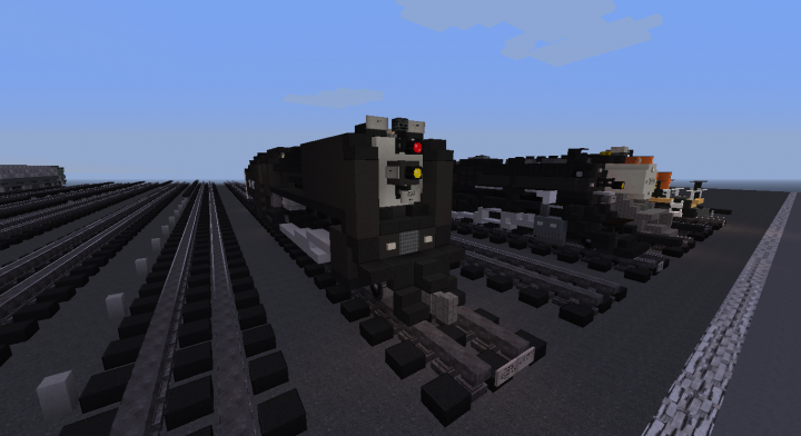 Union Pacific FEF-3 Series 844 Minecraft Map
