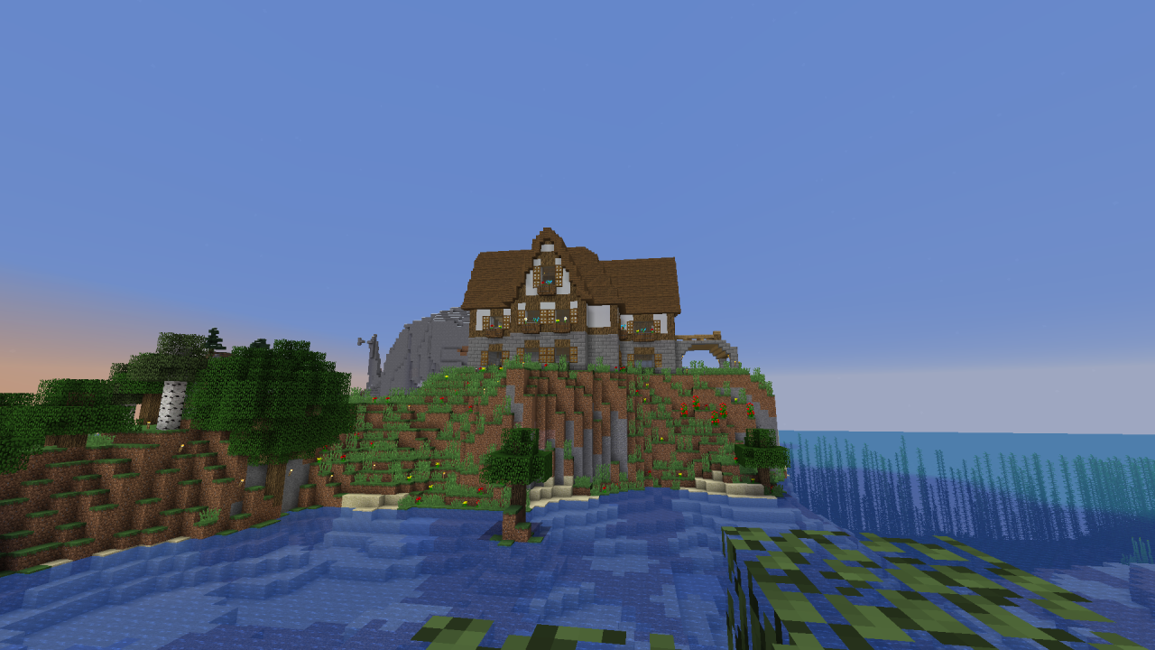 Near Spawn House Build Minecraft Map