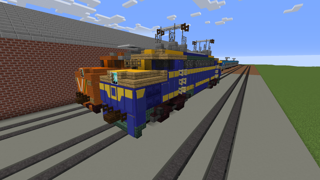 Victorian Railways L class electric locomotive Minecraft Map