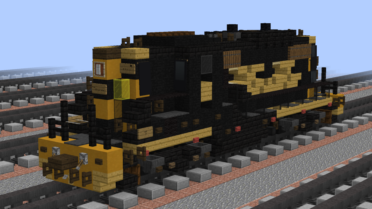 [1.5:1] D&RGW EMD GP9 road switcher Minecraft Map