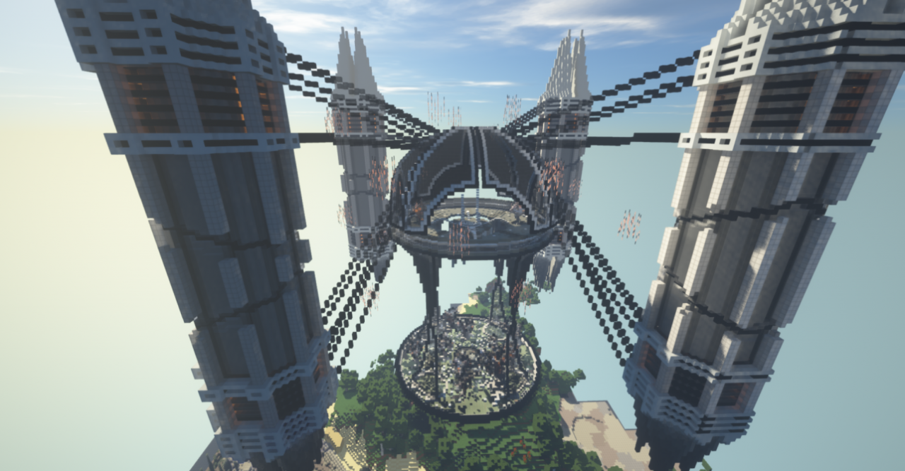 Arena, Custom boss arena Minecraft Map