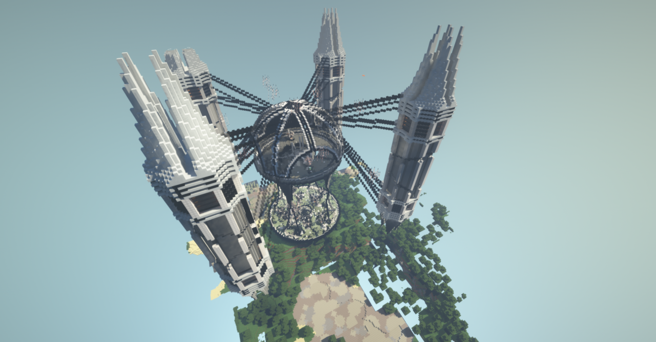 Arena, Custom boss arena Minecraft Map