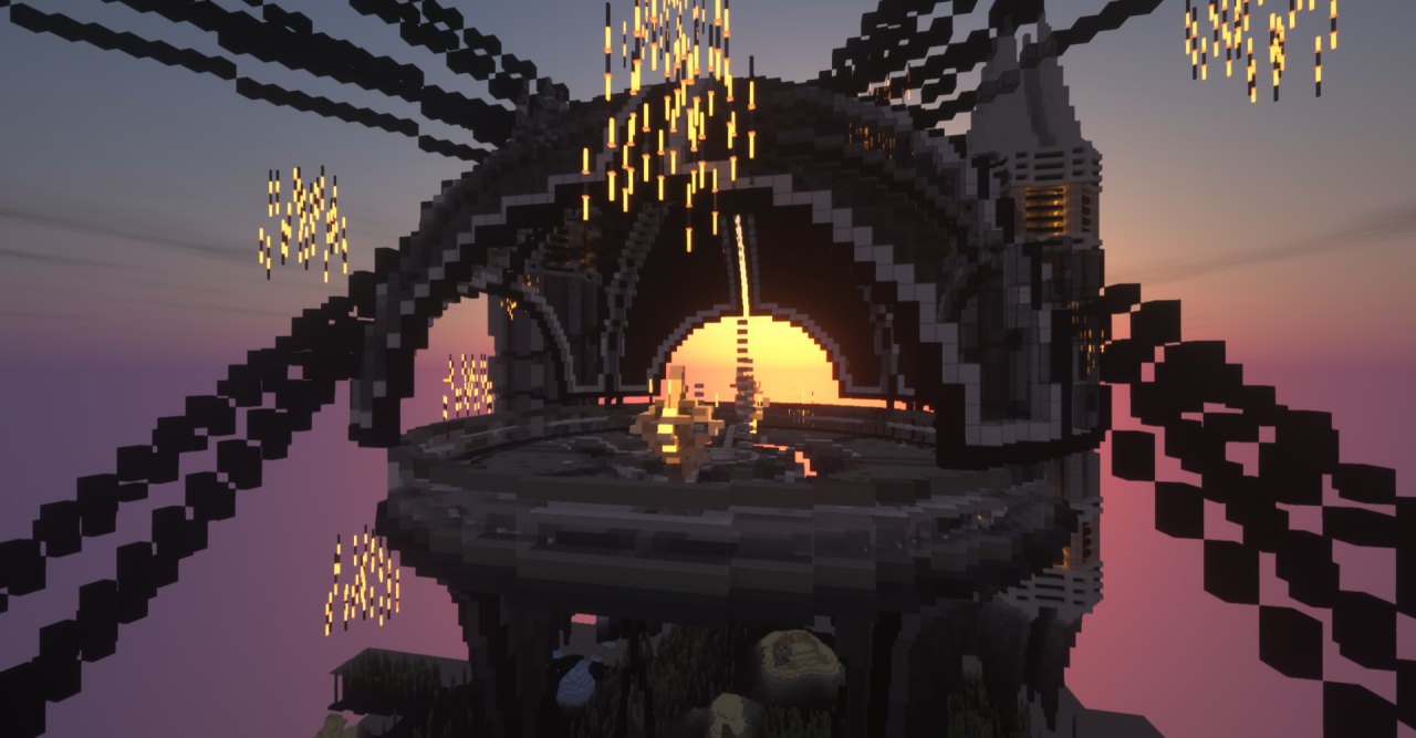 Arena, Custom boss arena Minecraft Map