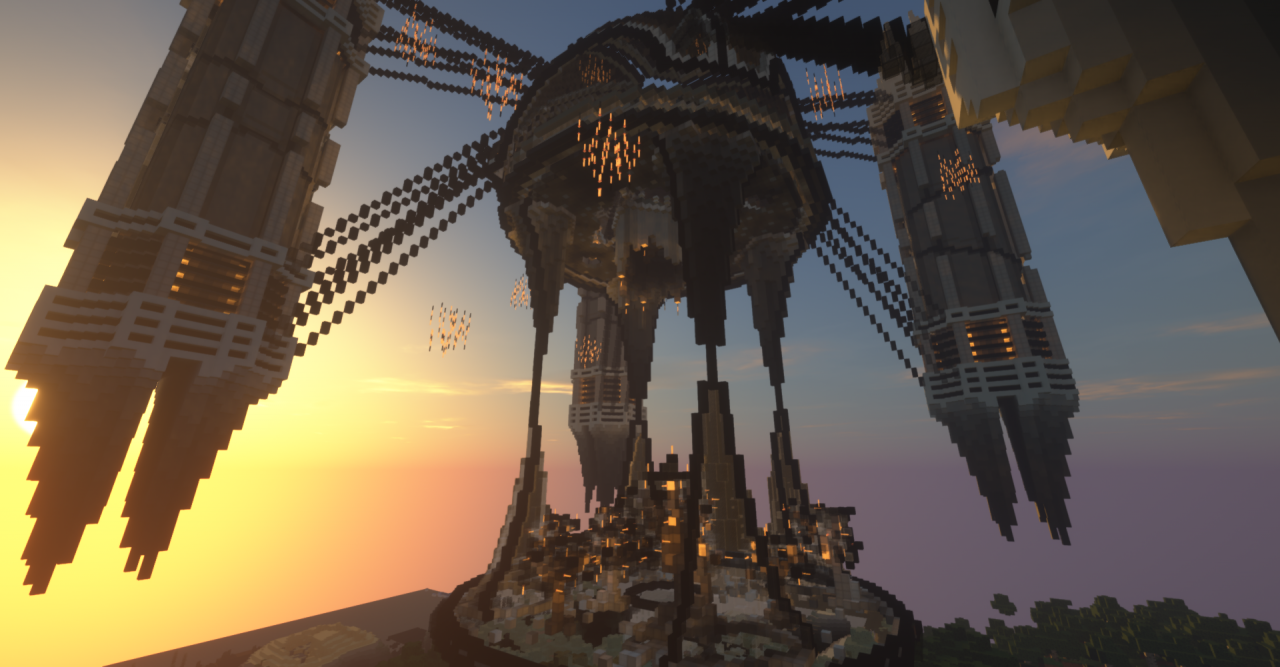 Arena, Custom boss arena Minecraft Map