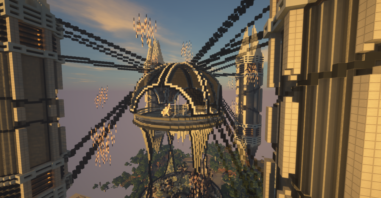 Arena, Custom boss arena Minecraft Map