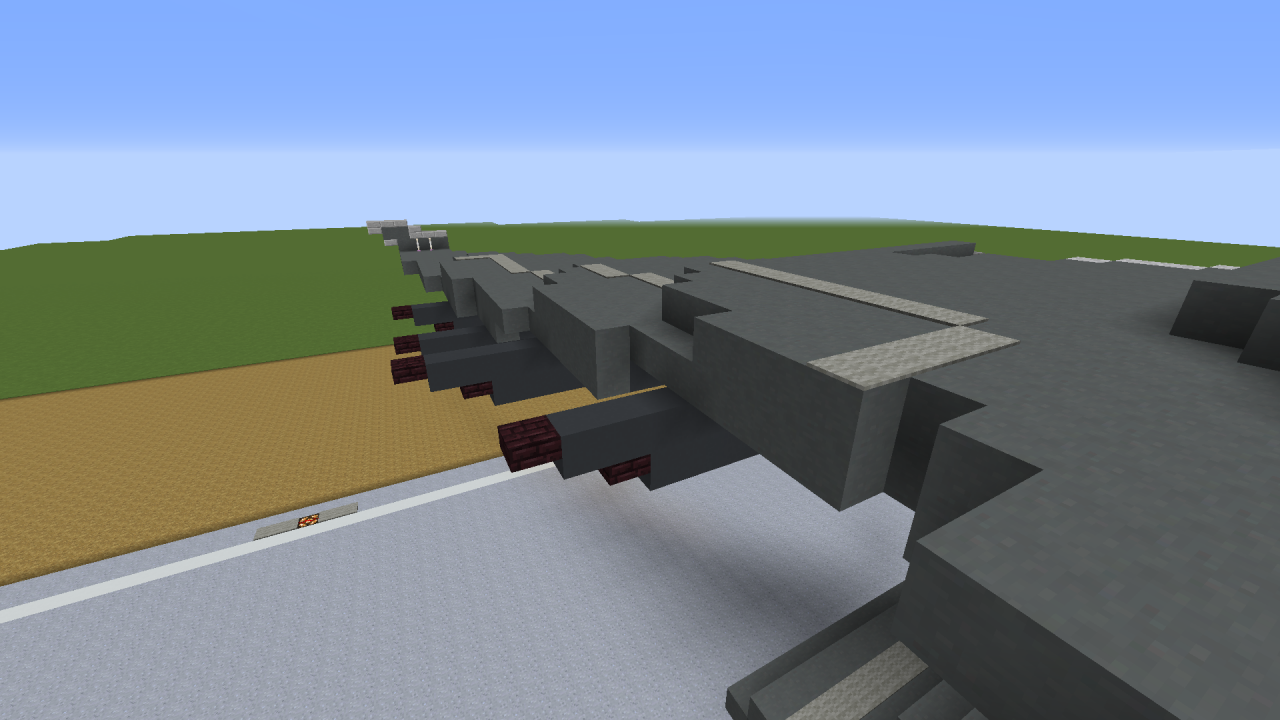 Boeing C-17 Globemaster III Minecraft Map