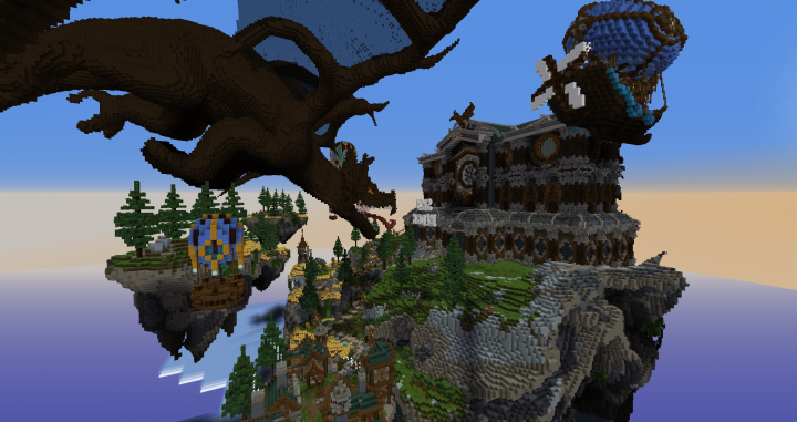 Skyblock Spawn Minecraft Map