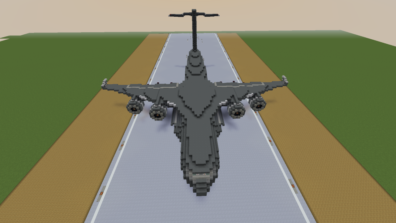 Boeing C-17 Globemaster III Minecraft Map