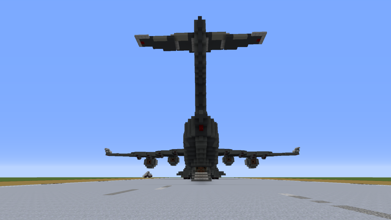 Boeing C-17 Globemaster III Minecraft Map