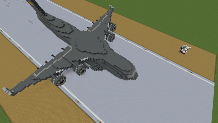 Boeing C-17 Globemaster III Minecraft Map