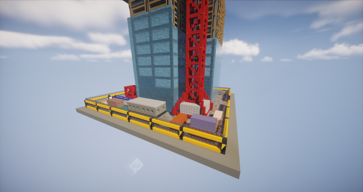 Skyscraper Construction Site Minecraft Map