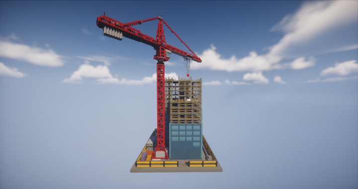Skyscraper Construction Site Minecraft Map