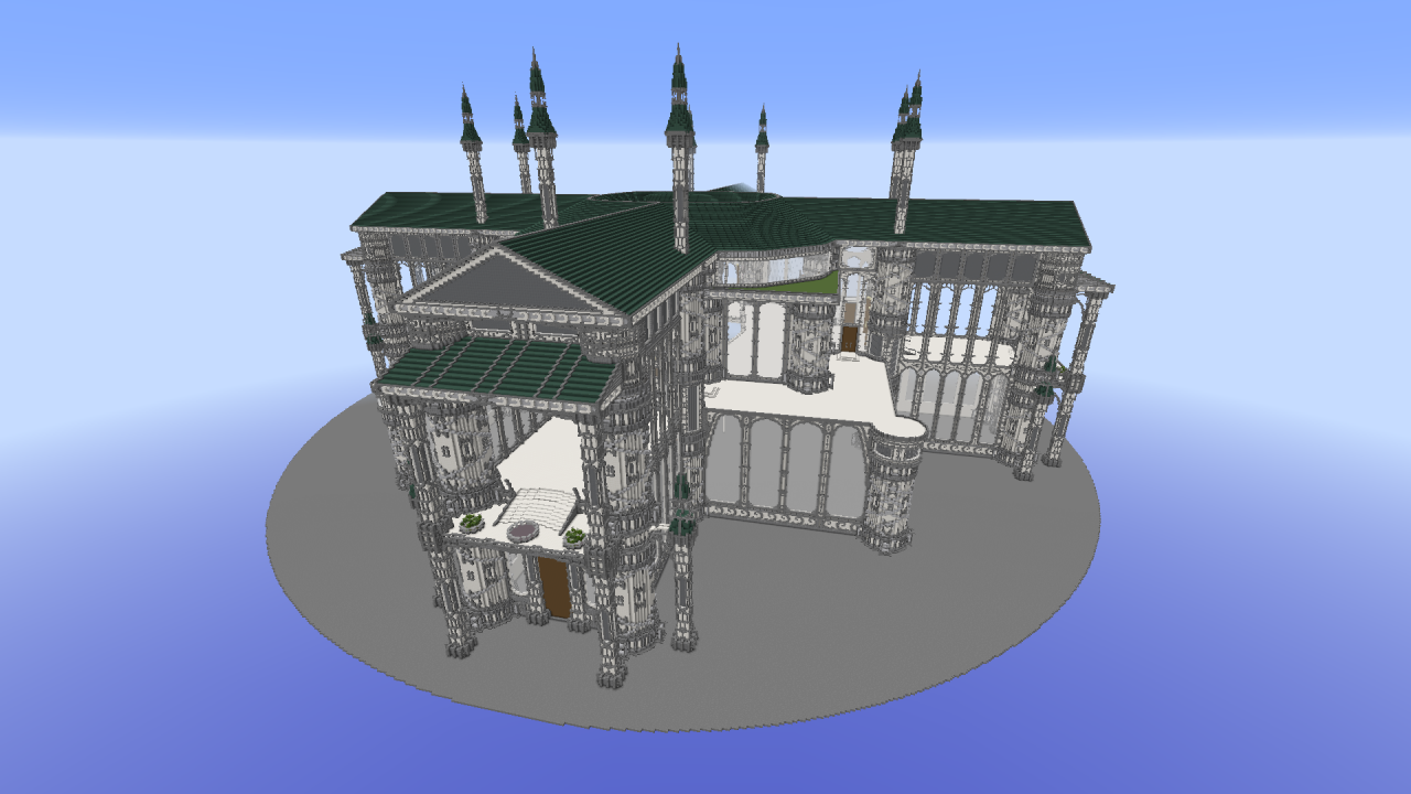 Server spawn Minecraft Map