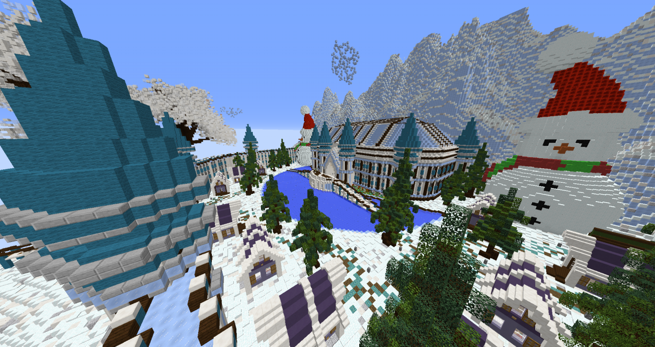 Minecraft Christmas / Winter Map by EncodedCraft (download 10 ...