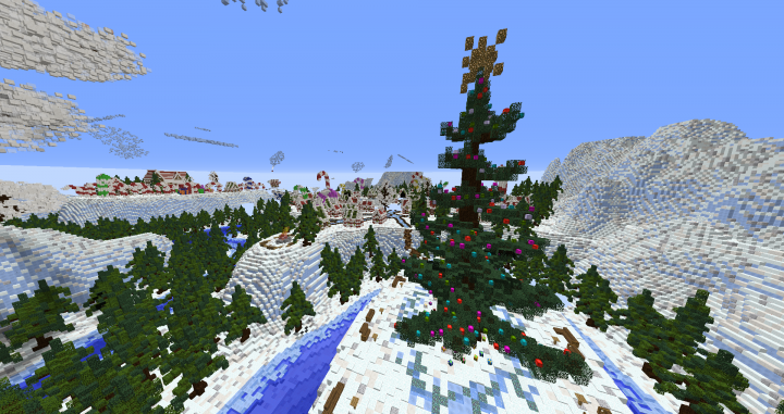 Minecraft Christmas / Winter Map by EncodedCraft (download 10 ...