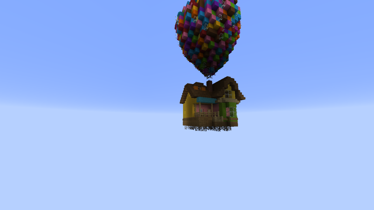 Minecraft Up House
